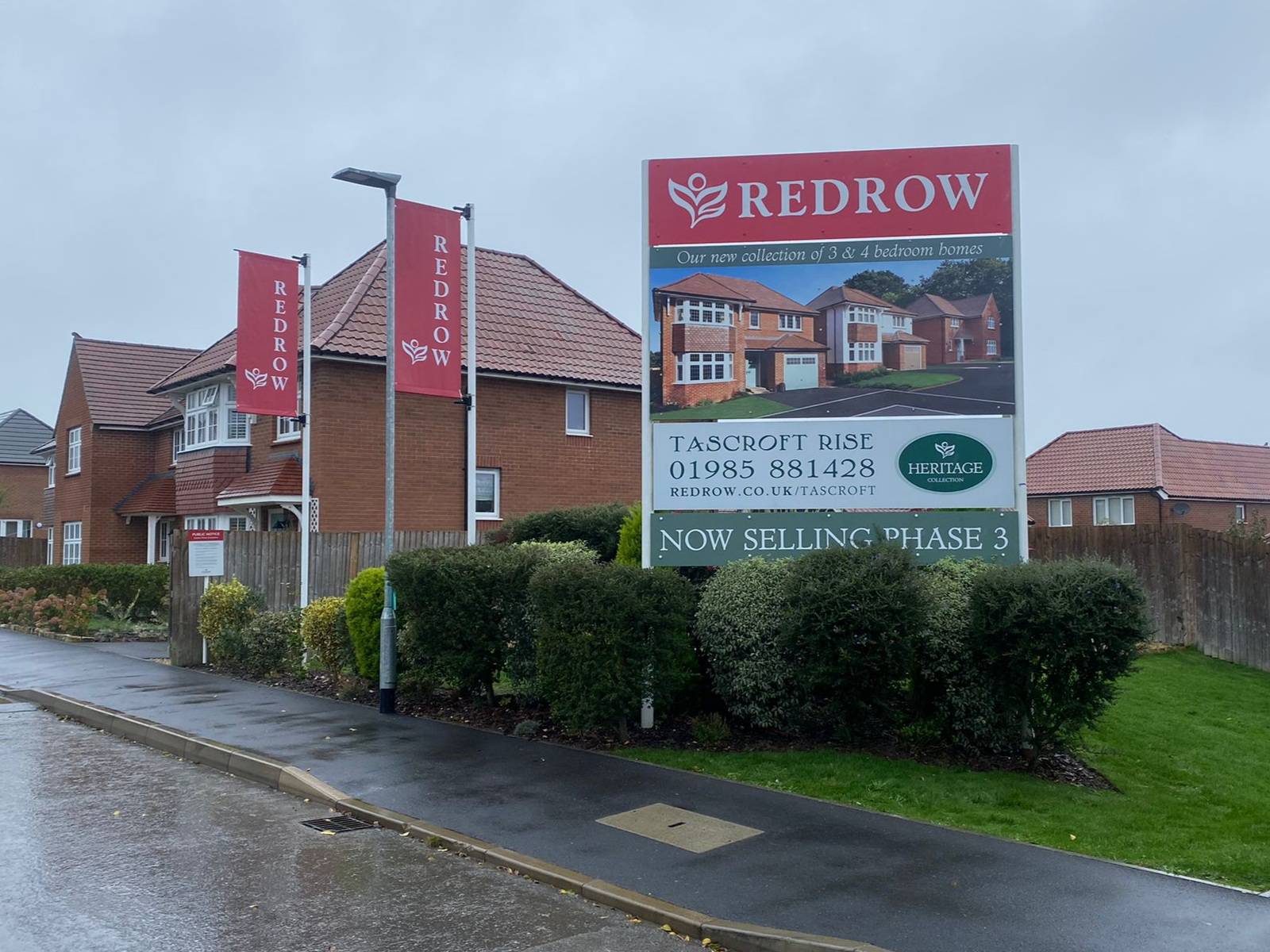 What we do | House Builder Signage | Bayside Signs & Display