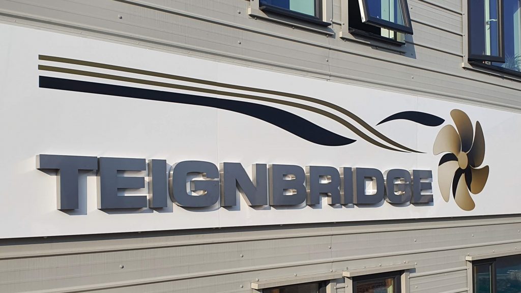 Signage rebrand for Teignbridge Propellers | Bayside Signs & Display