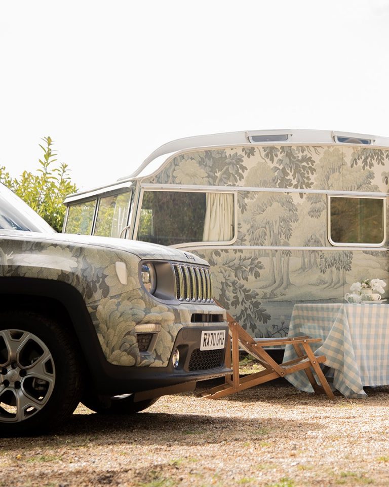 Caravan wraps giving these vintage caravans a new lease of life