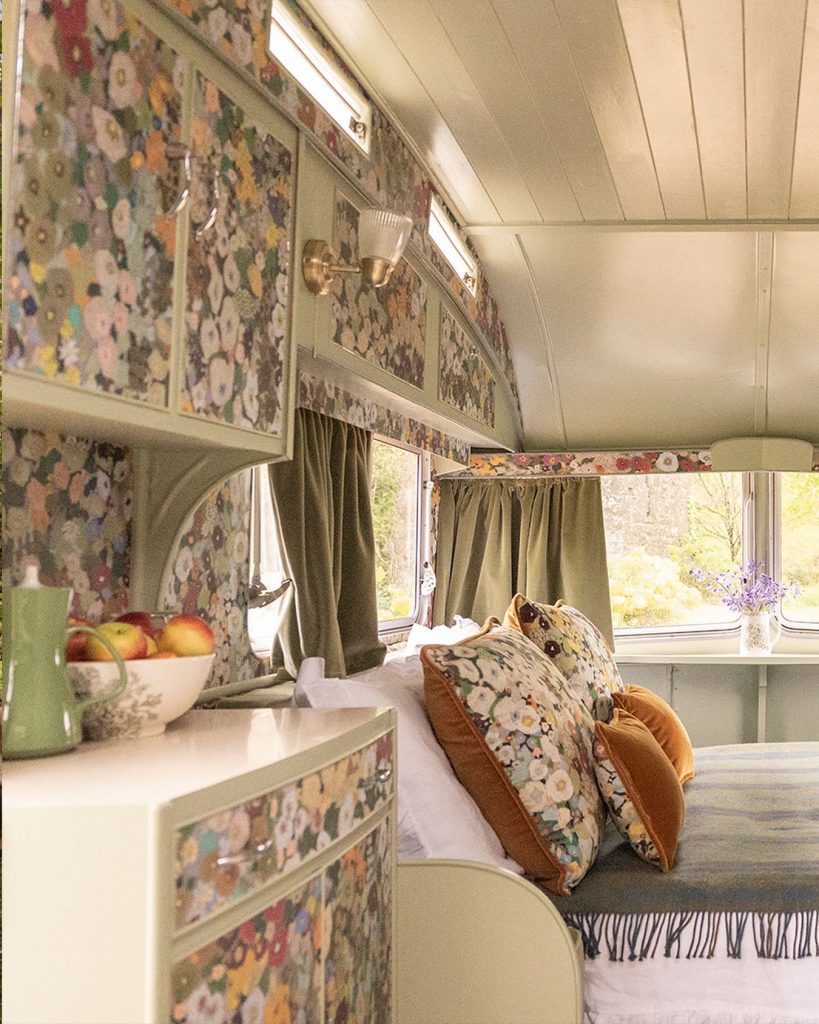 Caravan wraps giving these vintage caravans a new lease of life