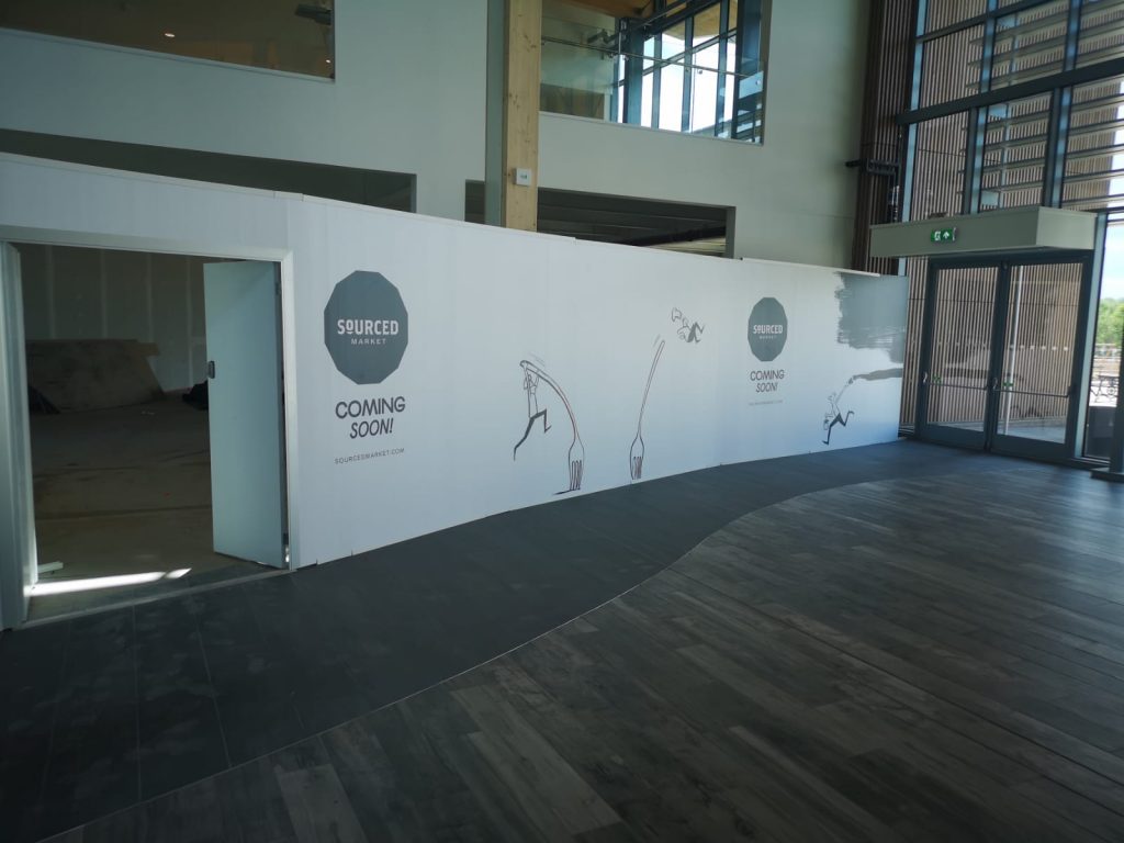 Hoarding Signage and Graphic Services in Newton Abbot |Bayside Signs ...