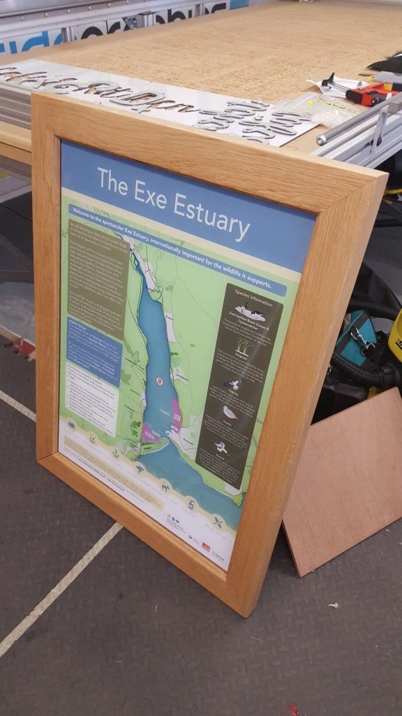 Custom made interpretation panels, signage by Bayside Signs & Display